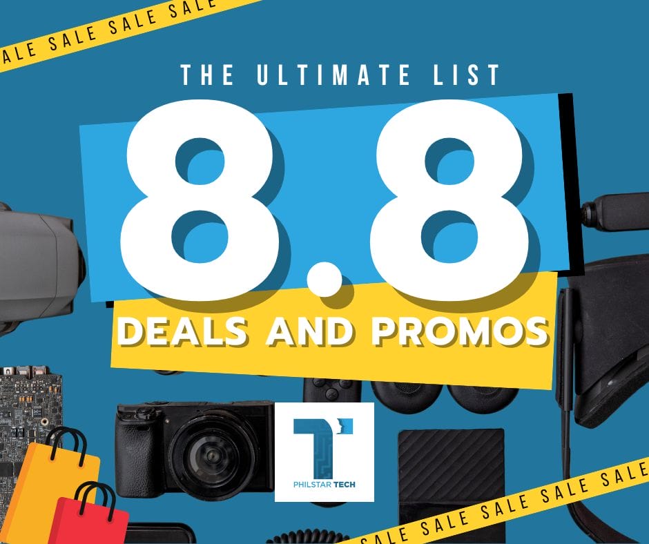 The Ultimate '8.8 Tech Deals and Promo' List! - Philstar Tech