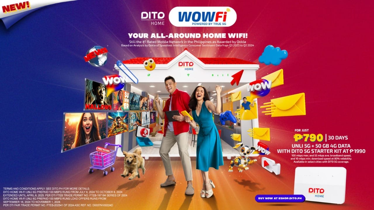 DITO HOME WOWFi: Bringing True 5G to Every Filipino Home — No Gimmicks ...